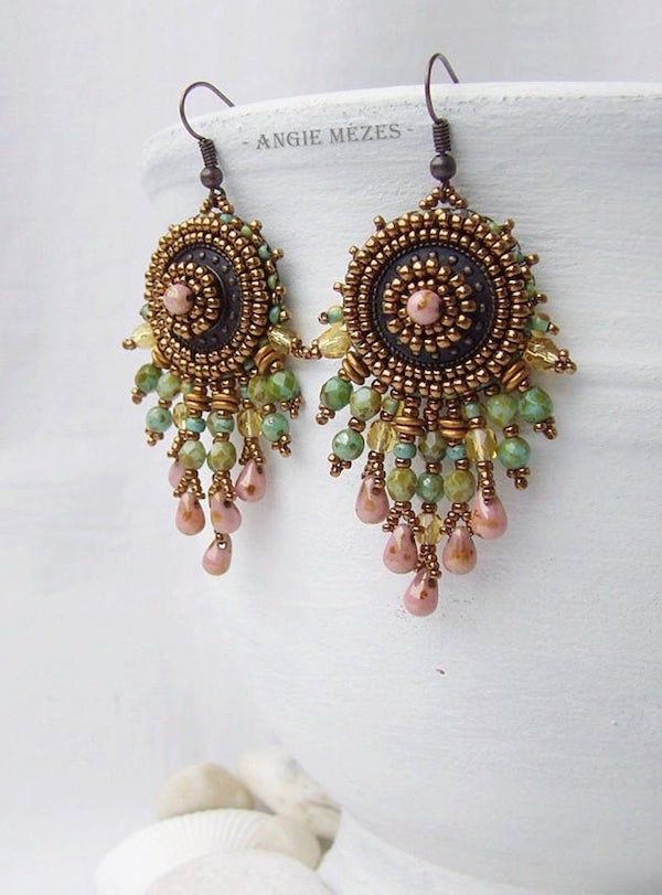 Beautiful Bead Embroidery Jewelry Design Tutorials and Kits by ...