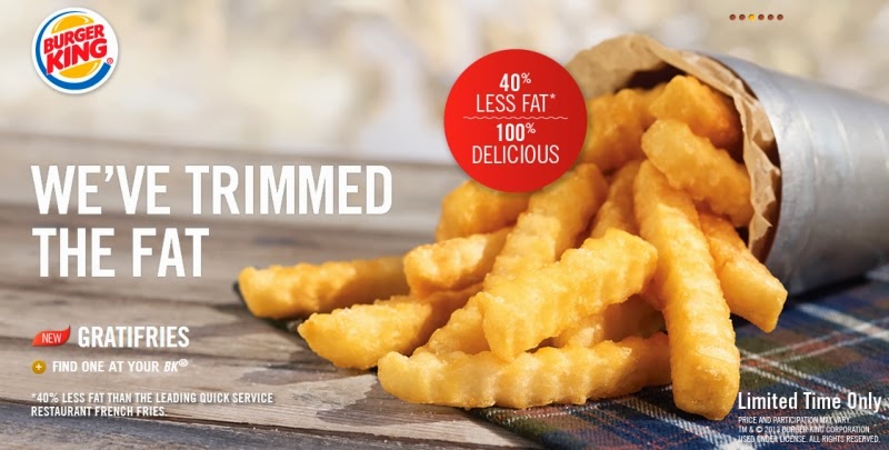 Around the World: Burger King's Satisfries Called "GratiFries" in Canada