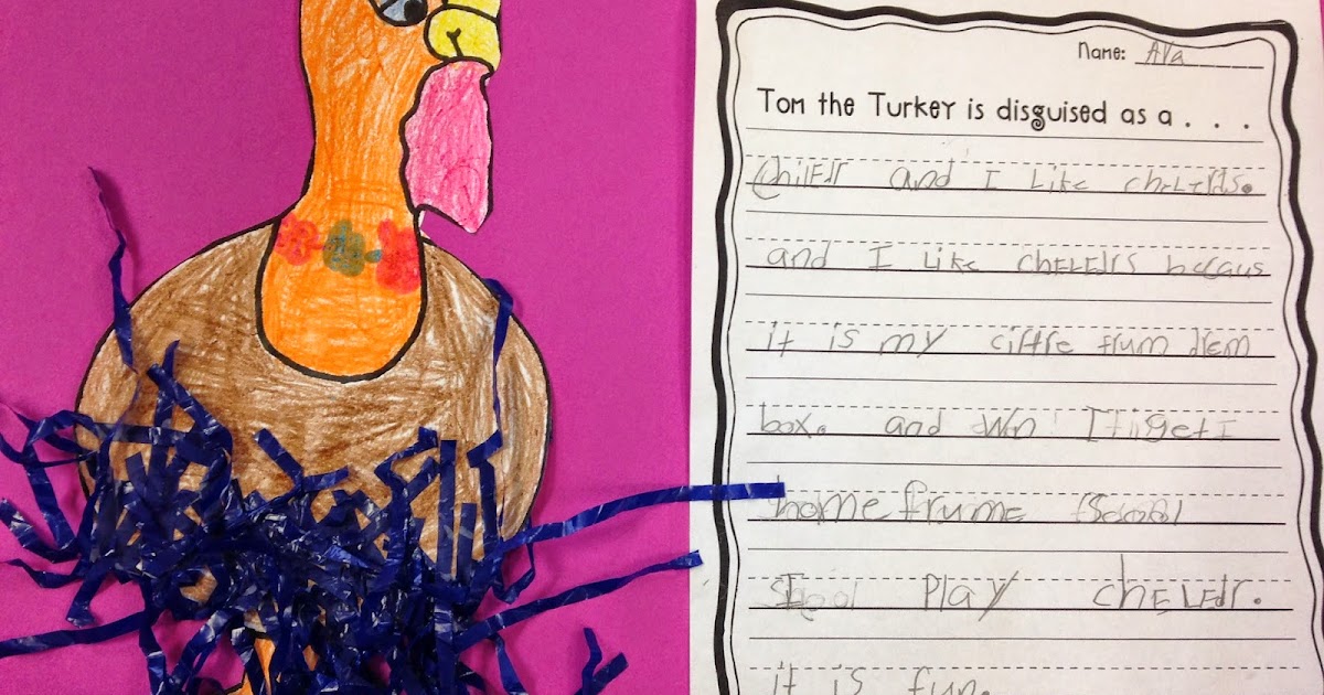 The First Grade Lunchbox: Disguise Tom the Turkey!
