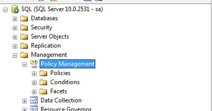 Microsoft Dot Net Master: SQL SERVER – Policy Based Management – Create ...