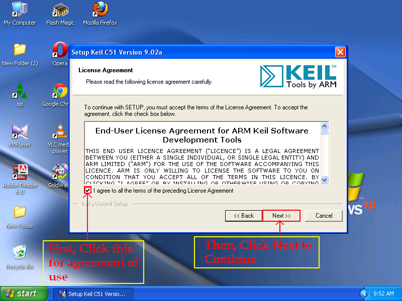 8051 microcontroller: 7-Steps For Installing Keil uvision Software in your Computer