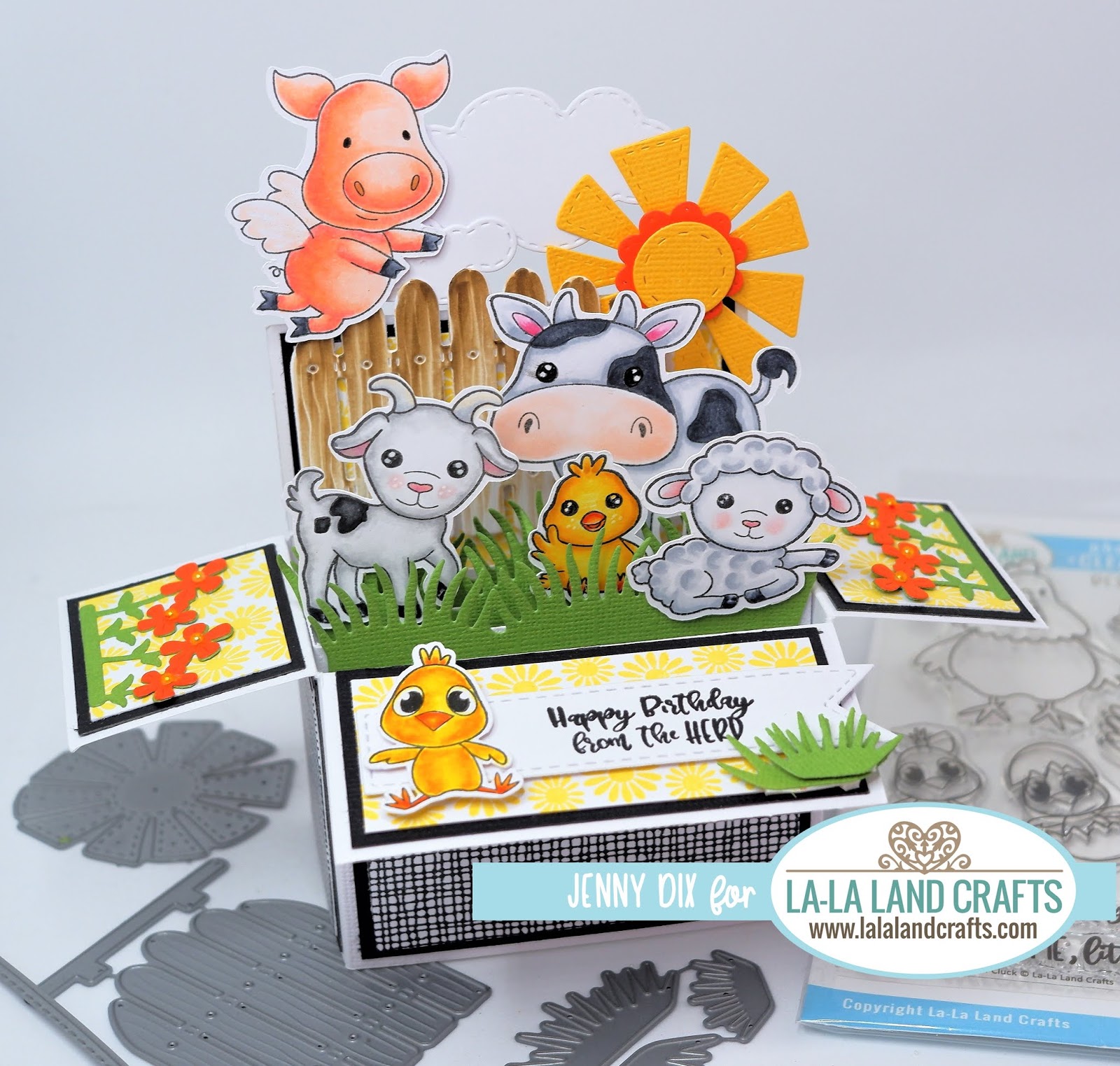 JenniferD's Blog: La-La Land Crafts - On The Farm