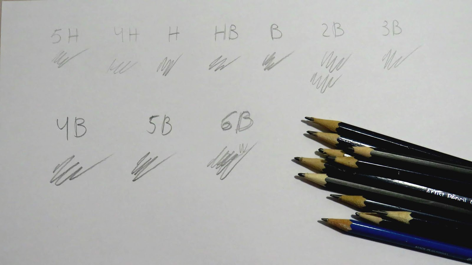 Lápices de dibujo H y B. Concepto y usos - Alejandra Colomera | Acf Studio