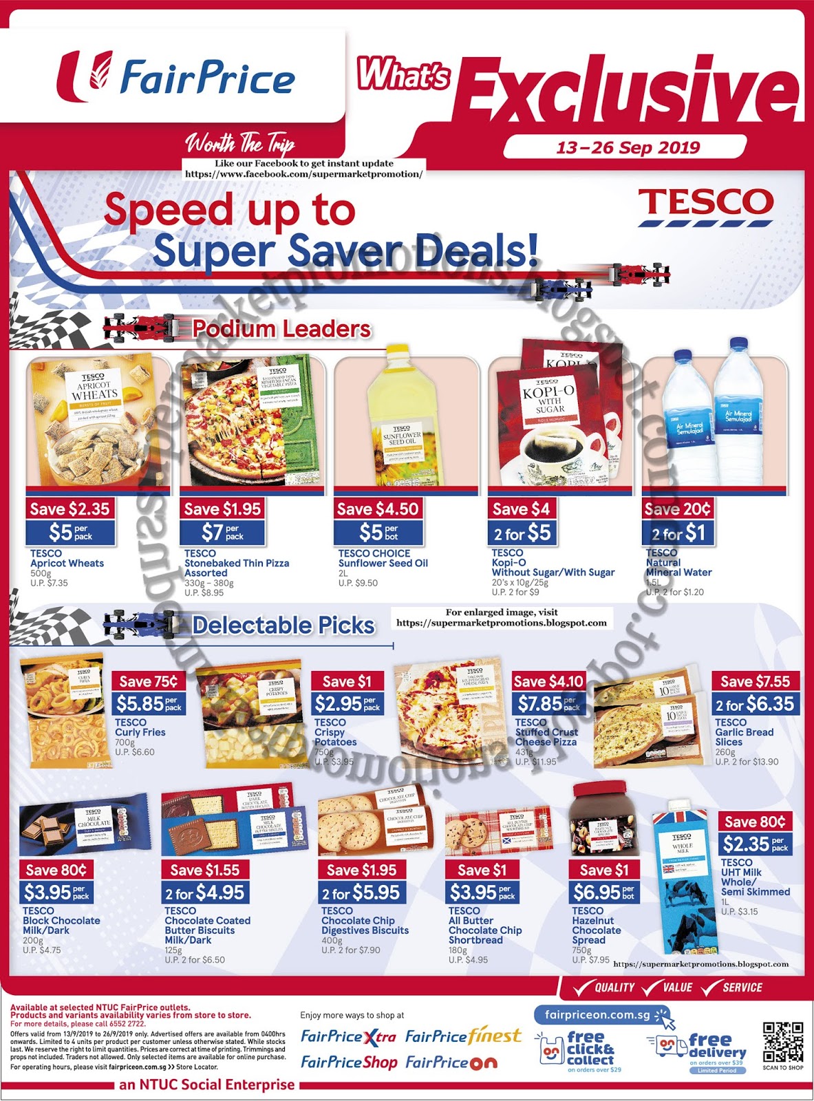 NTUC FairPrice Tesco Promotion 13 - 26 September 2019 ~ Supermarket ...
