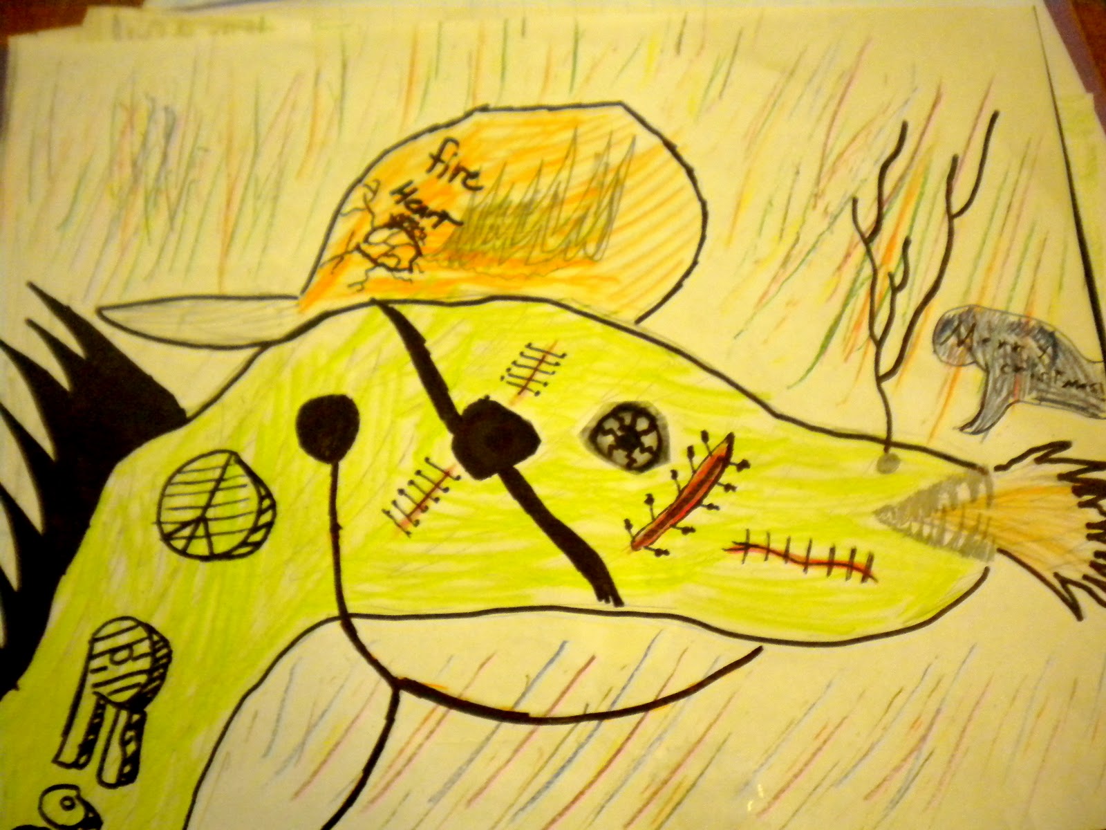 Waitsfield Elementary Art: Animal Personification