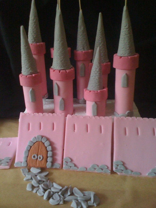 Custom Cake Art: How To Make a Fairy Tale Castle Birthday Cake