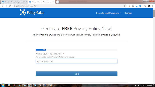 Free Privacy Policy Generator Reviewed: Policymaker.io – Terms.law