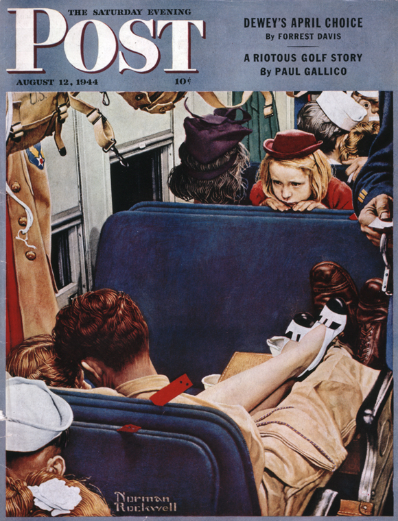 The Visual Artworker: Look! & See! Norman Rockwell at Work!