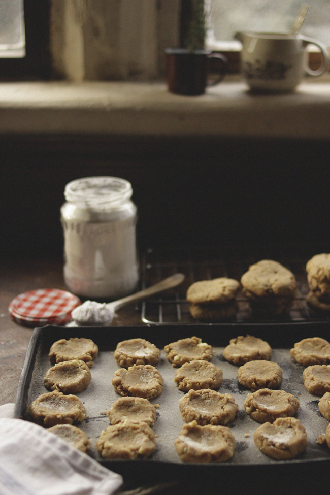 Cookies de manteca de cacao