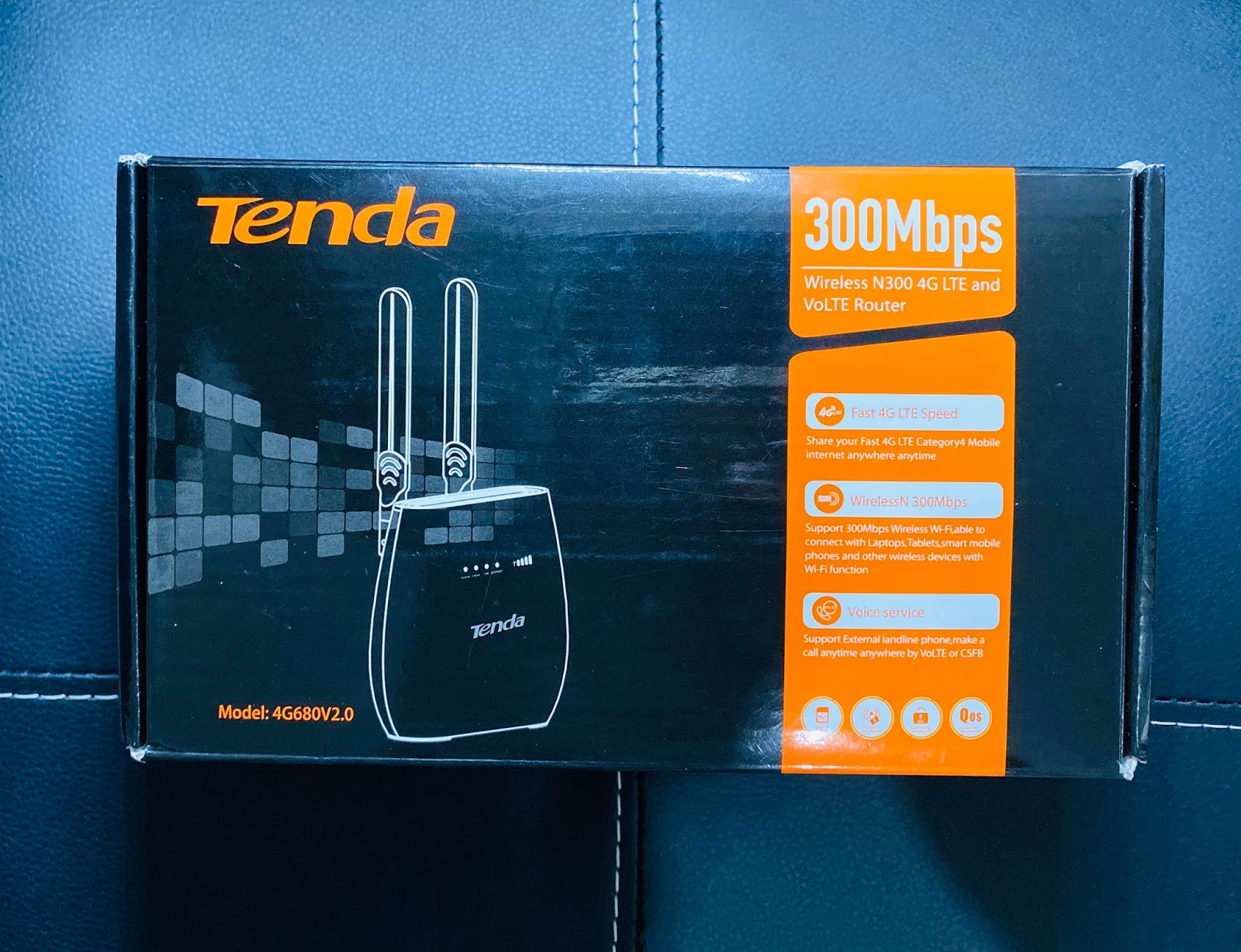 Tenda 4G680 Wireless 4G LTE, VoLTE Router | Quick Unboxing Review ...