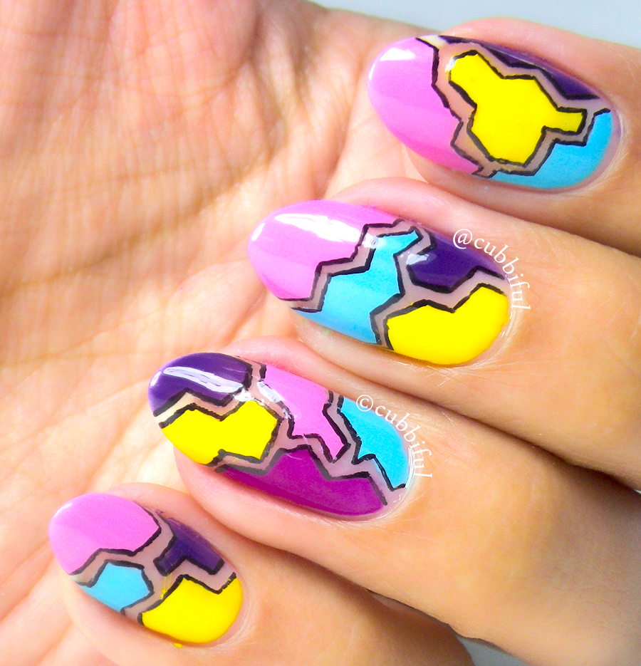 cubbiful: The Digit-al Dozen Does Negative Space: Day 1 - Freehand ...