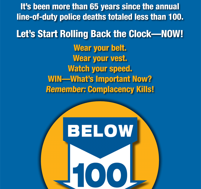 The ODMP Blog: Free Officer Safety Training from Below 100