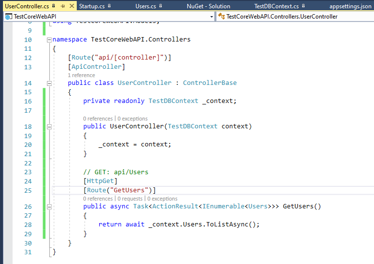 Consume Web API in .NET Core MVC using HTTPClient