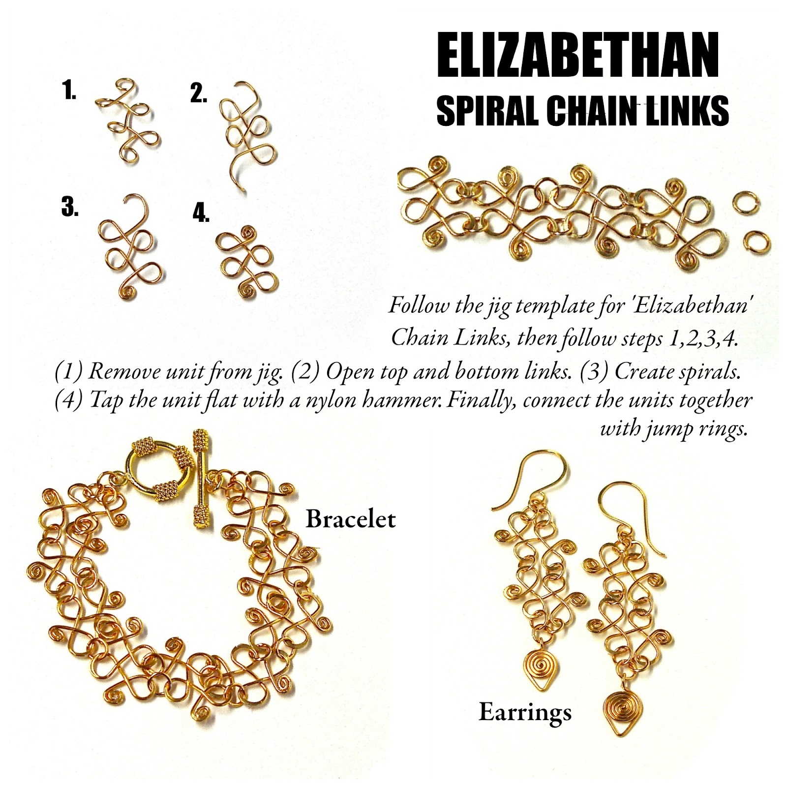 WireWorkers Guild: Back to school ... CHAIN LINKS