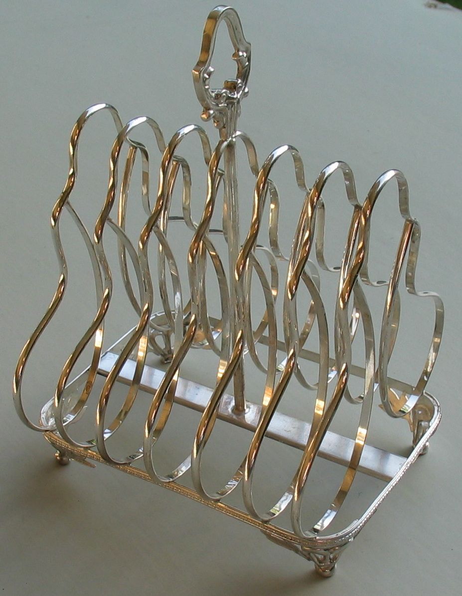 Contemporary Makers: Sterling Silver 18th Century Style Toast Rack by ...