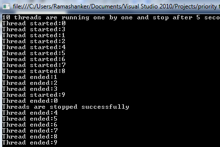 Threading in c# | MY.NET Tutorials