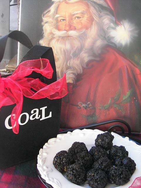 Red Couch Recipes: Coal from Santa