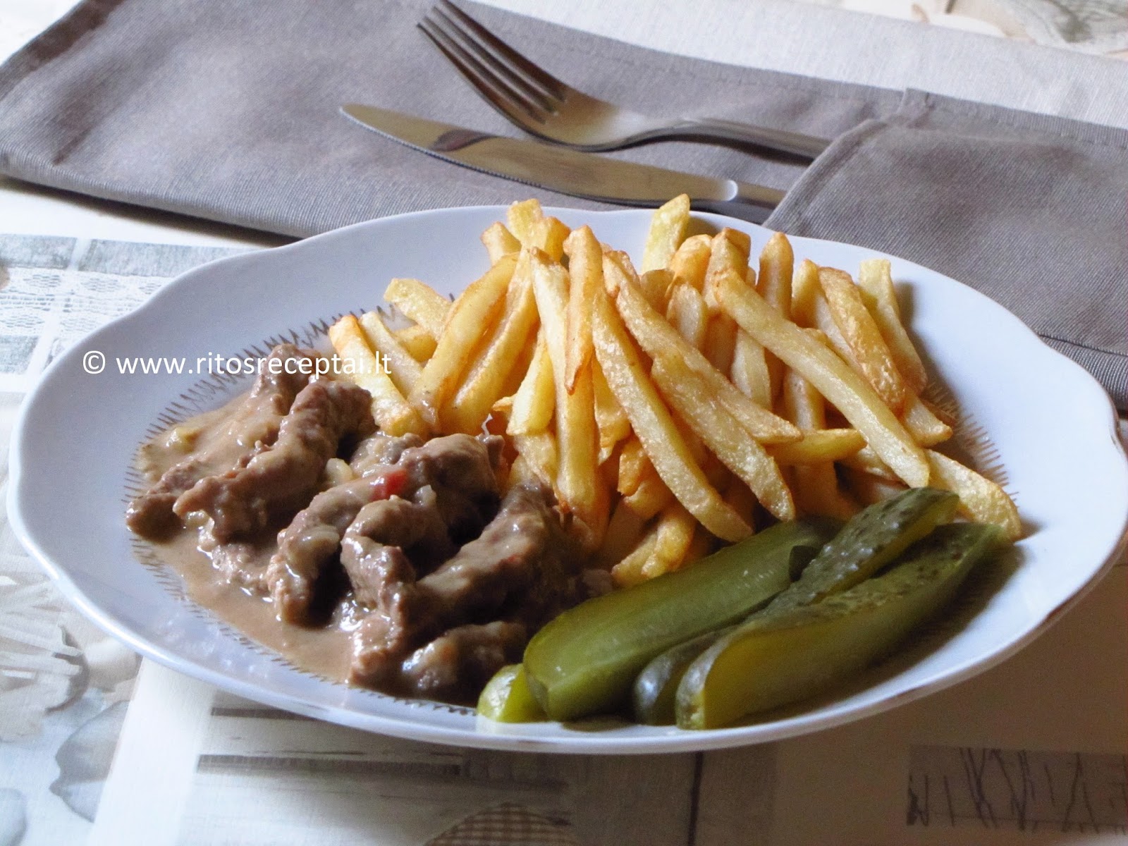 Ritos receptai : Befstrogenas pagal V. Pochliobkiną