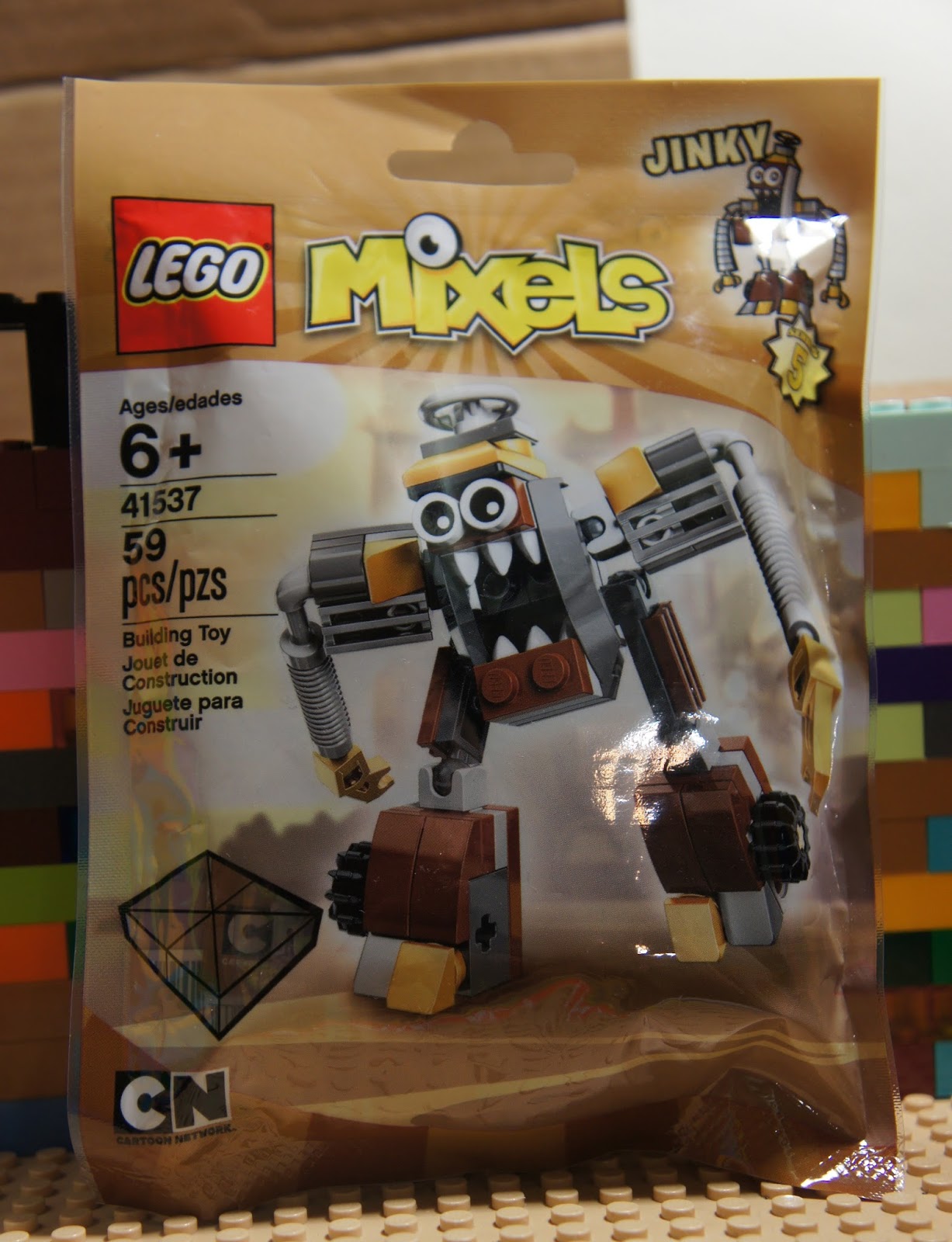 Cartoon Network LEGO 415376 JINKY Mixels Series 5 Klinkers Tribe ...