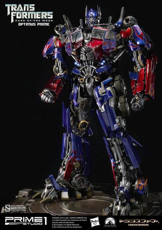 GALAXY-COMICS: Optimus Prime. Estatua de 70cm de Sideshow Collectibles