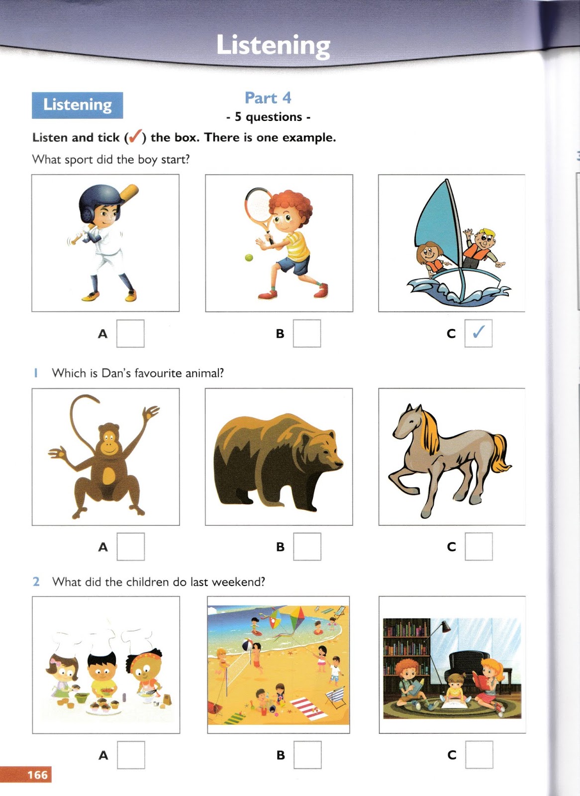 English Cambridge Tests - Complete Movers Tests - Let Your Hair Down!