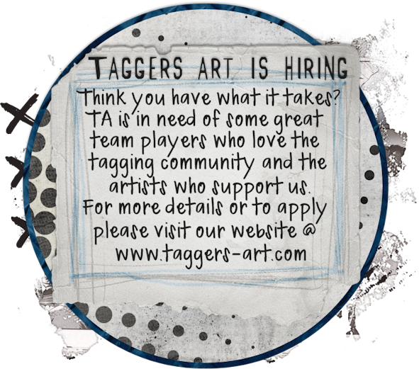 PolkaDot Scraps by Chassity: Taggers Art E-Magazine is Hiring