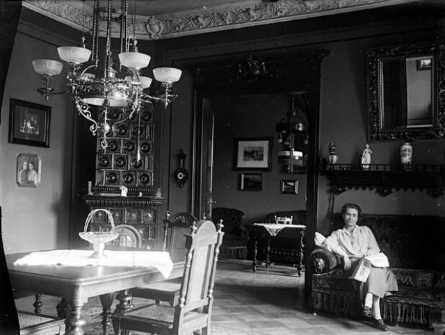Interior of German Houses Around 1900 Through Amazing Photos ~ Vintage ...