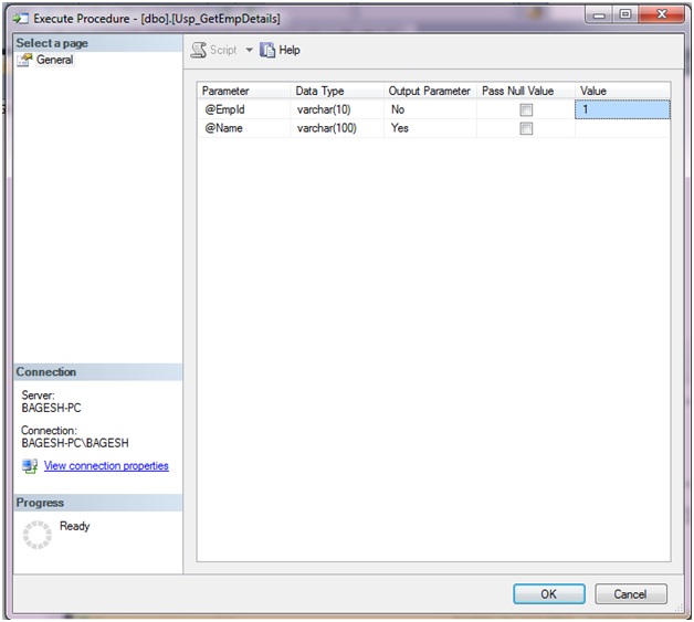 Microsoft Business Intelligence: Stored Procedure in SQL server (in depth)