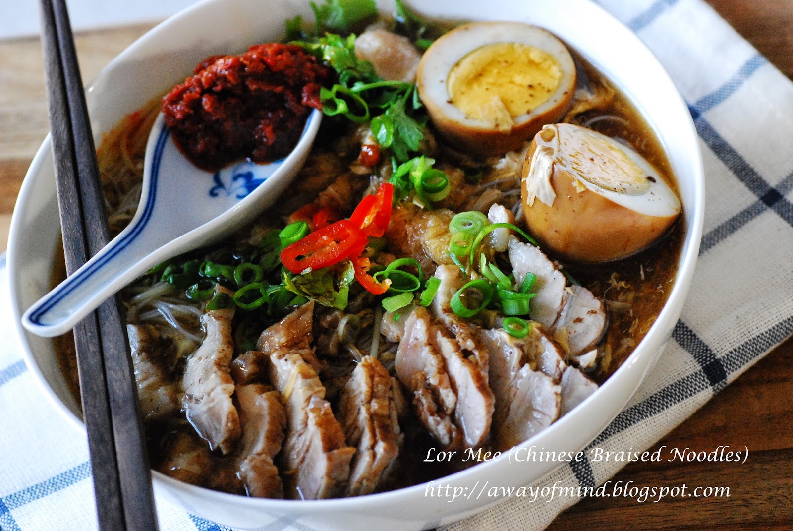 Awayofmind Bakery House: Lor Mee in Balsamic Vinegar (Chinese Braised ...