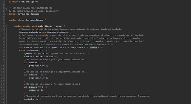 Soluciones Informáticas: Ejercicio 2.32 "Como programar en Java" Deitel ...