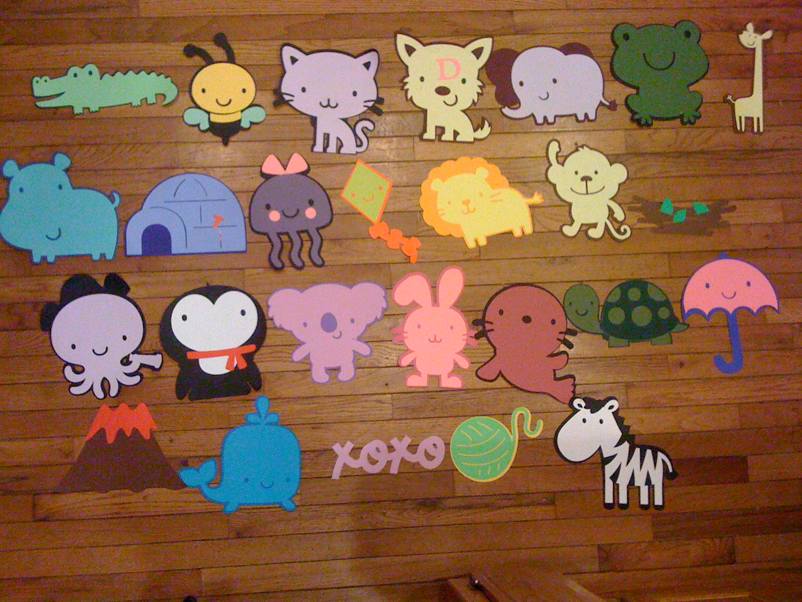 Scrap-A-Moment: Create A Critter Cartridge Classroom Activity