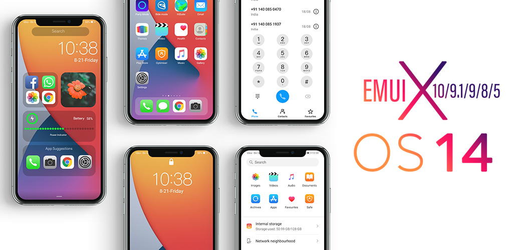 [EMUI Theme] IOS 14 Theme for EMUI 10/9.1/9/8/5 User [Get it Now]