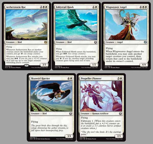 Magic the Gathering Adventures: Kaladesh Deconstructed: Non-Tribal Creatures