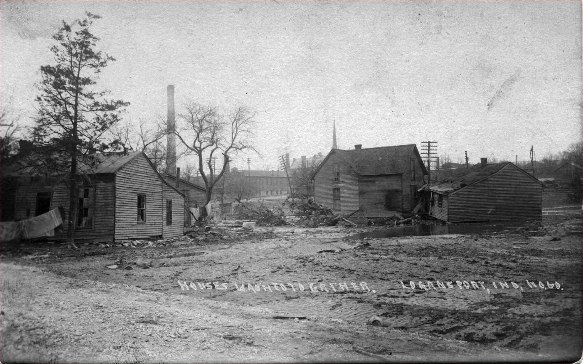 Cass County Indiana History: Logansport and The 1913 Flood
