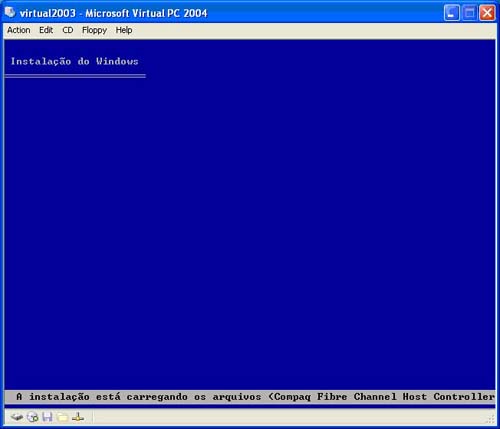 TECNOSOLUTION: Instalação do Windows Server 2003 - Passo a Passo!