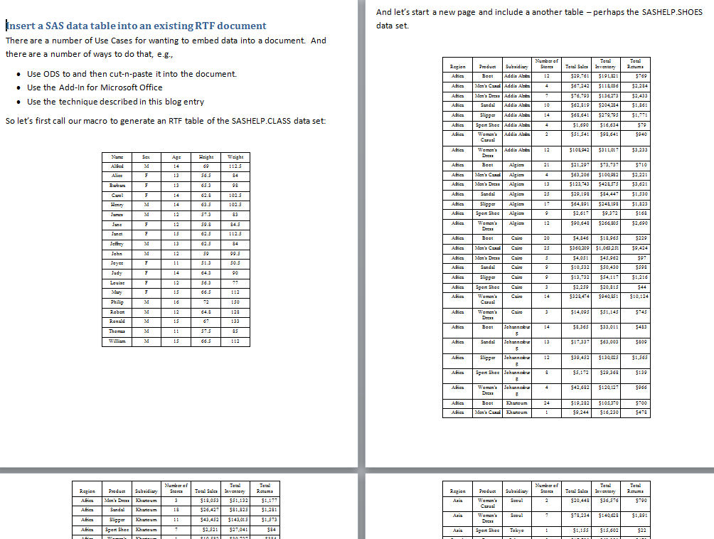 Jurassic SAS® in the BI/EBI World: A SAS Server Page Approach to ...
