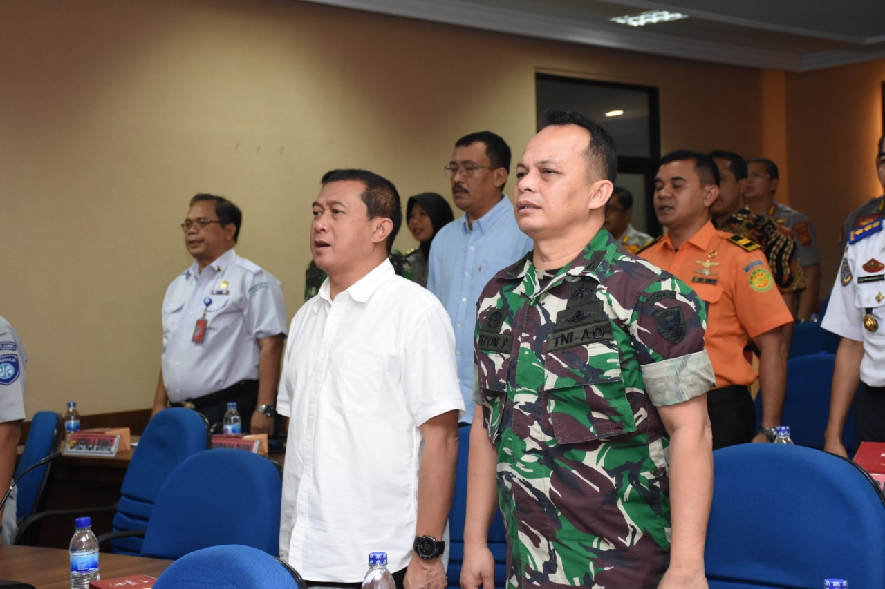 Busur Satu Korem 042 Gapu Danrem 042 Gapu Hadiri Kegiatan Vicon Di
