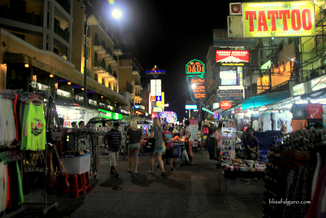 The Crazy Roads of Bangkok - Khao San and Patpong - blissfulguro