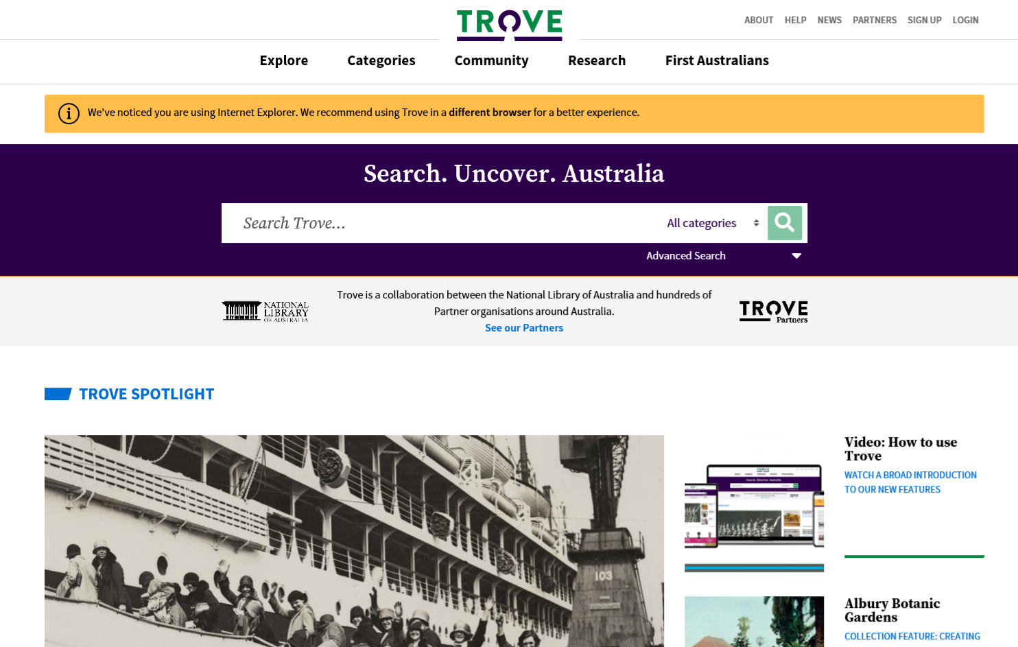 Camden Reads: How to ... Trove!