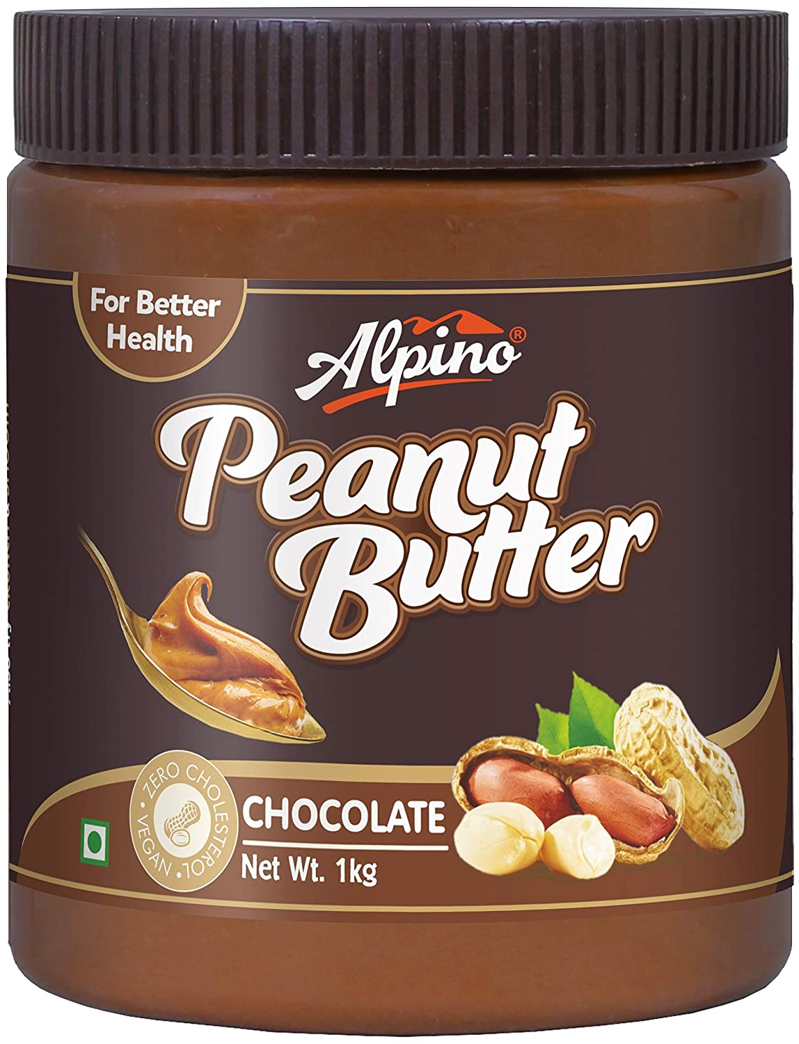 Alpino Natural Peanut Butter Crunch 1 KG