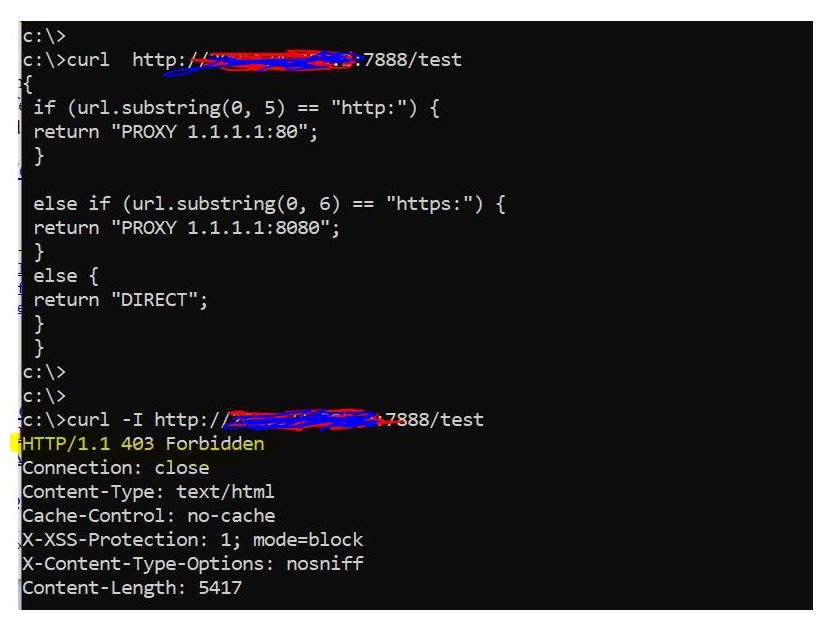 Ken Felix Security Blog: Fortigate as a PACfile server