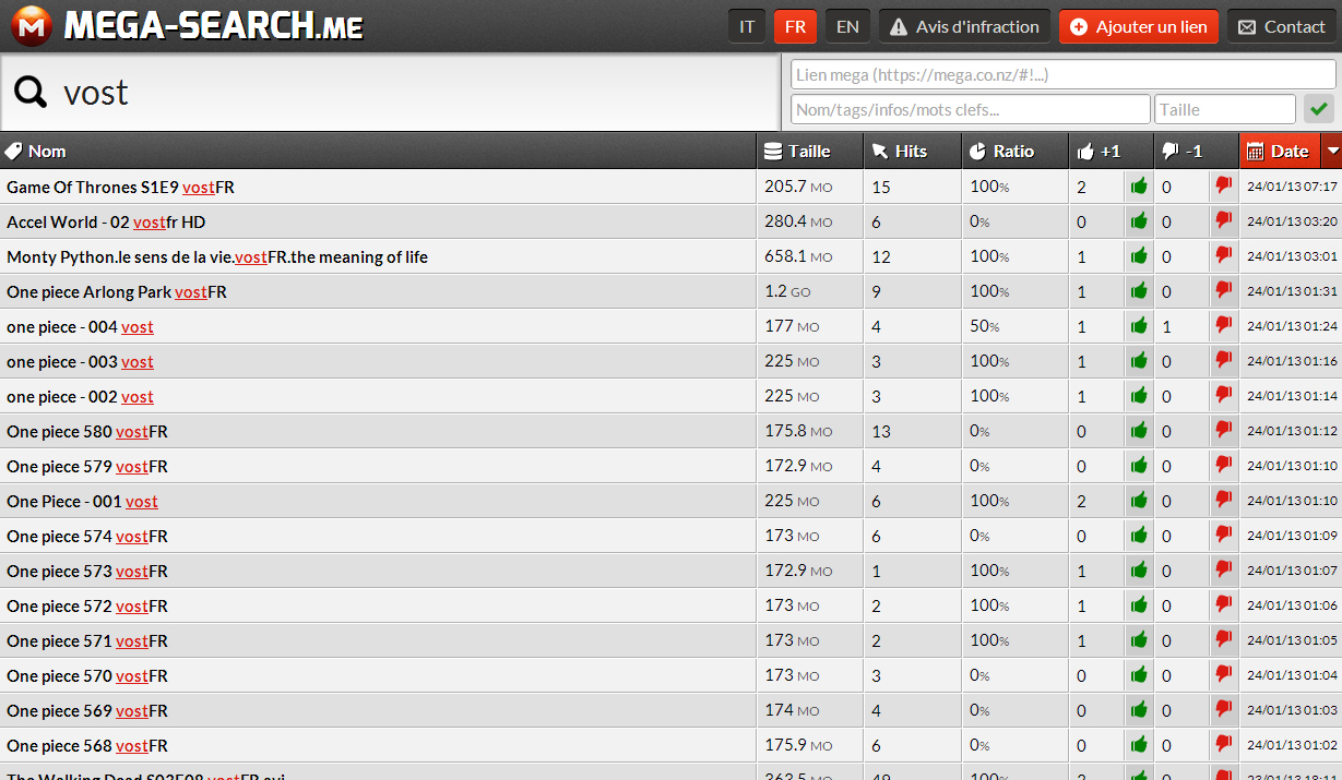 Mega Search: Buscador para archivos de Mega ~ Advance Technology