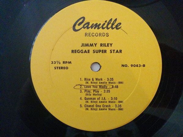Compartilhando Reggae: Jimmy Riley – Reggae Super Star [Camille Records ...