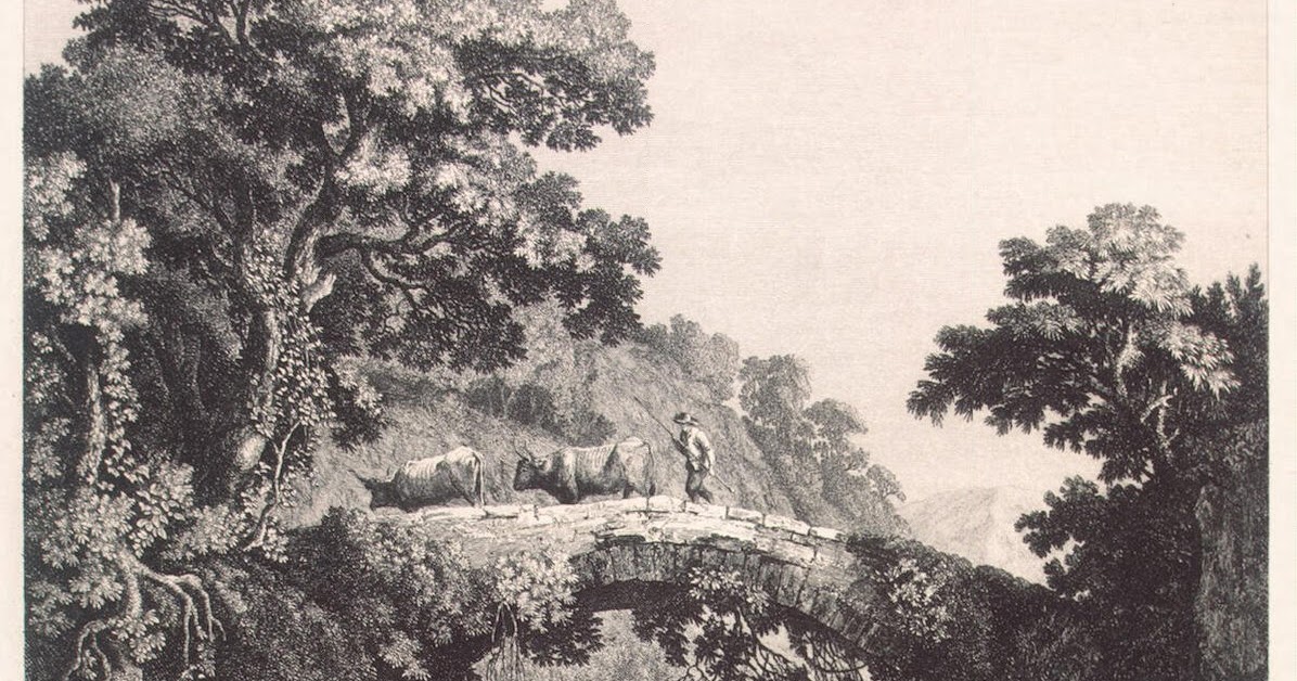 View near Sorrento - Georg Abraham Hackert | Endless Paintings