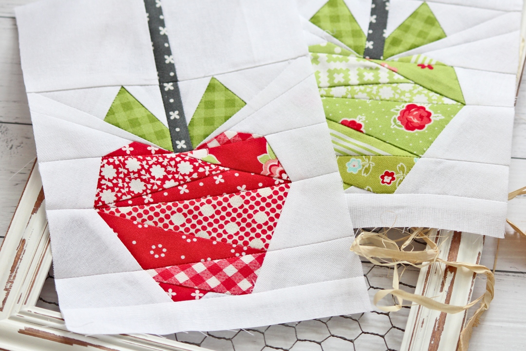 {Free Block Pattern} - Candy Apple - Threadbare Creations