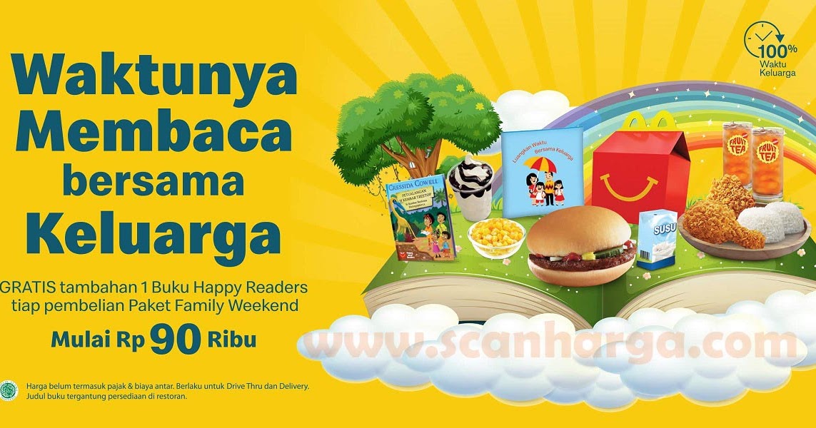 McD Promo Menu Family Weekend Juni 2020! | scanharga