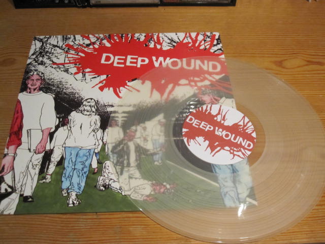 Shower beers & Records: Deep Wound – Deep Wound LP (clear / ???)
