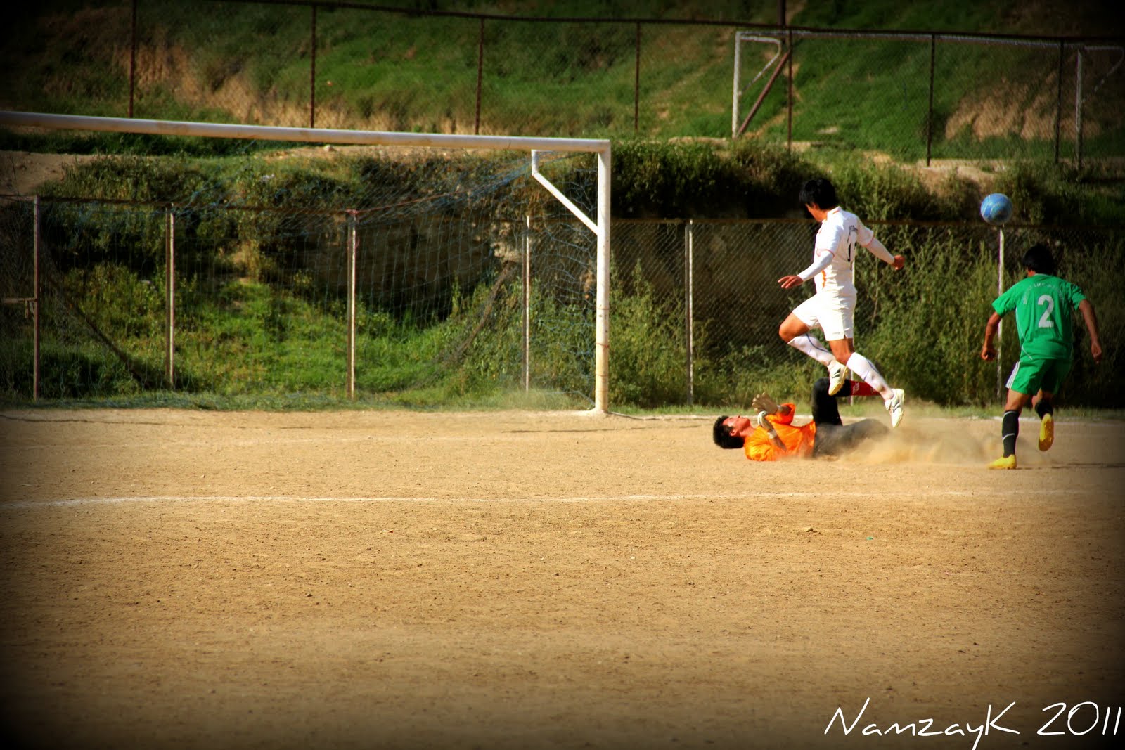 A Dusty Football Story