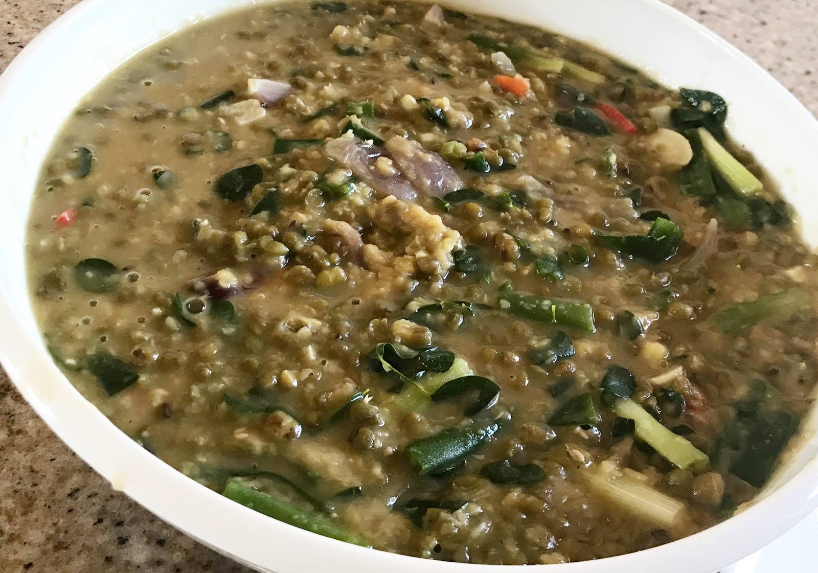 VEGAN Monggo Soup