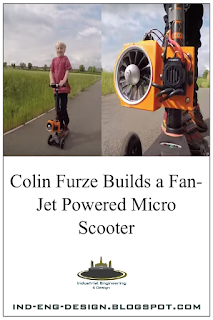 Colin Furze Builds a Fan-Jet Powered Micro Scooter | ind-eng-design